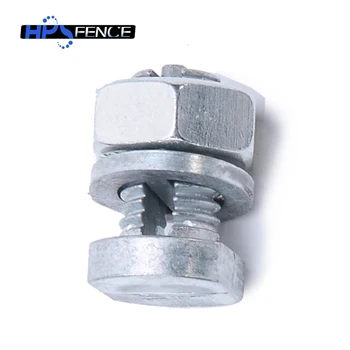 Heavy Duty Electric Fence Galvanized Split Bolt Connector For Fence ...