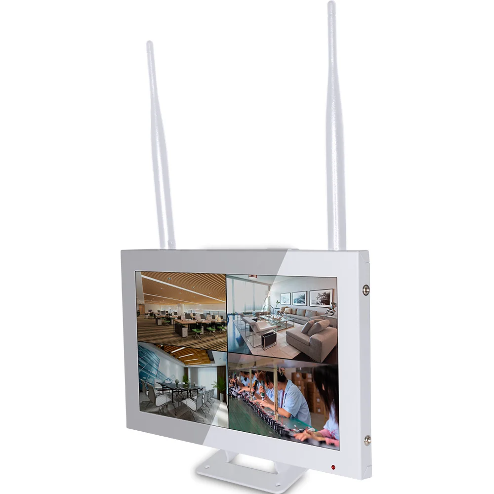 Plug And Play Security Cctv System Wireless Nvr Kit With Lcd Screen ...