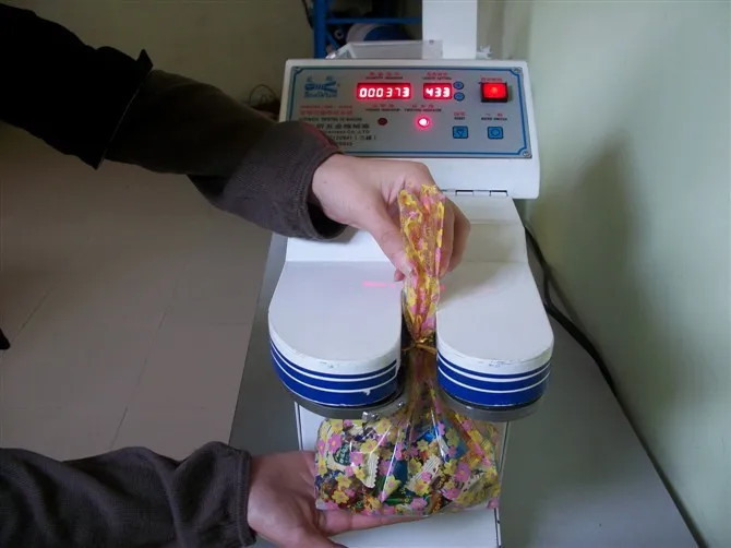 Gold Paper Tin Tie Double Wire Twist Ties Machine for Bag Twist Tie ...