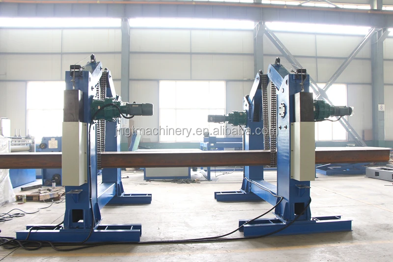 Chain Type Flipping Turn Over Machine For Steel Beam Profile Structure ...