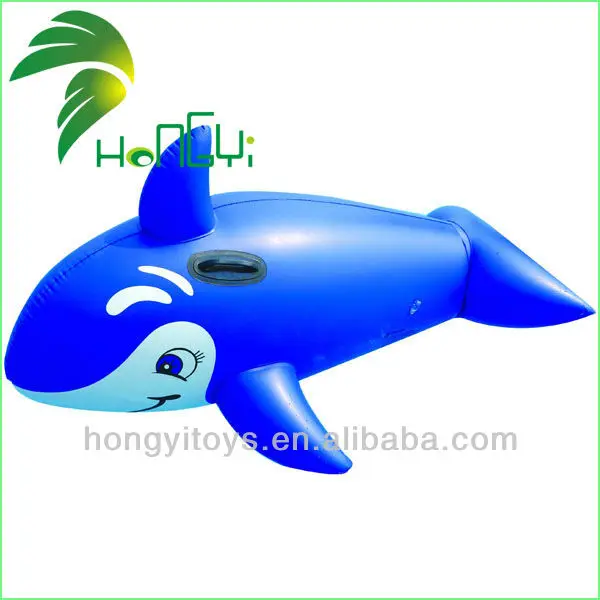 High Quality Pvc Blue Inflatable Dolphin /large Outdoor Tacking ...
