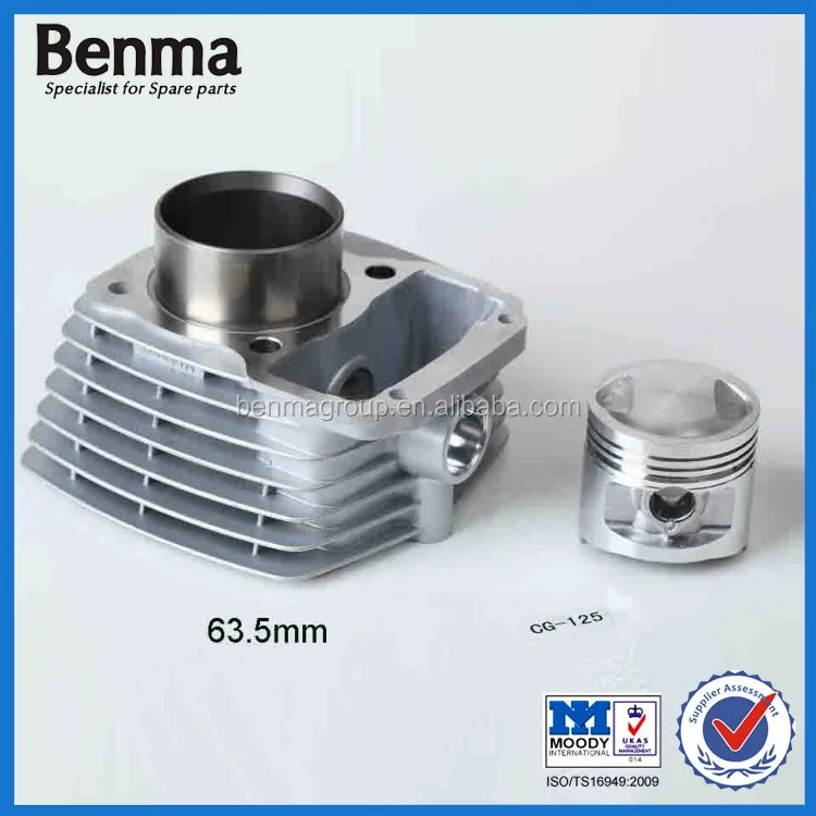 Motorcycle 125cc Engine Cylinder Block Piston Kits HJ125