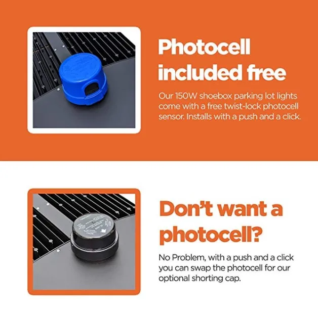 IP66 Photocell Shorting Cap - Reliable Dusk to Dawn Control