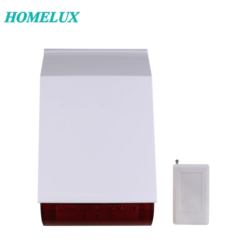 Easy Operated Wireless Alarm System Strobe Siren For Electronic ...