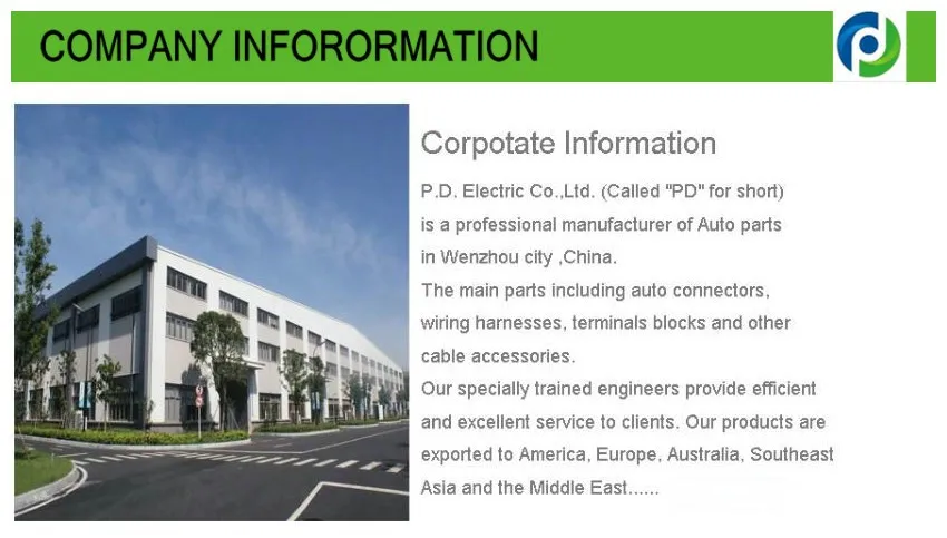 4 Way Female Black Pa66 Delphi Waterproof Automotive Car Connector ...