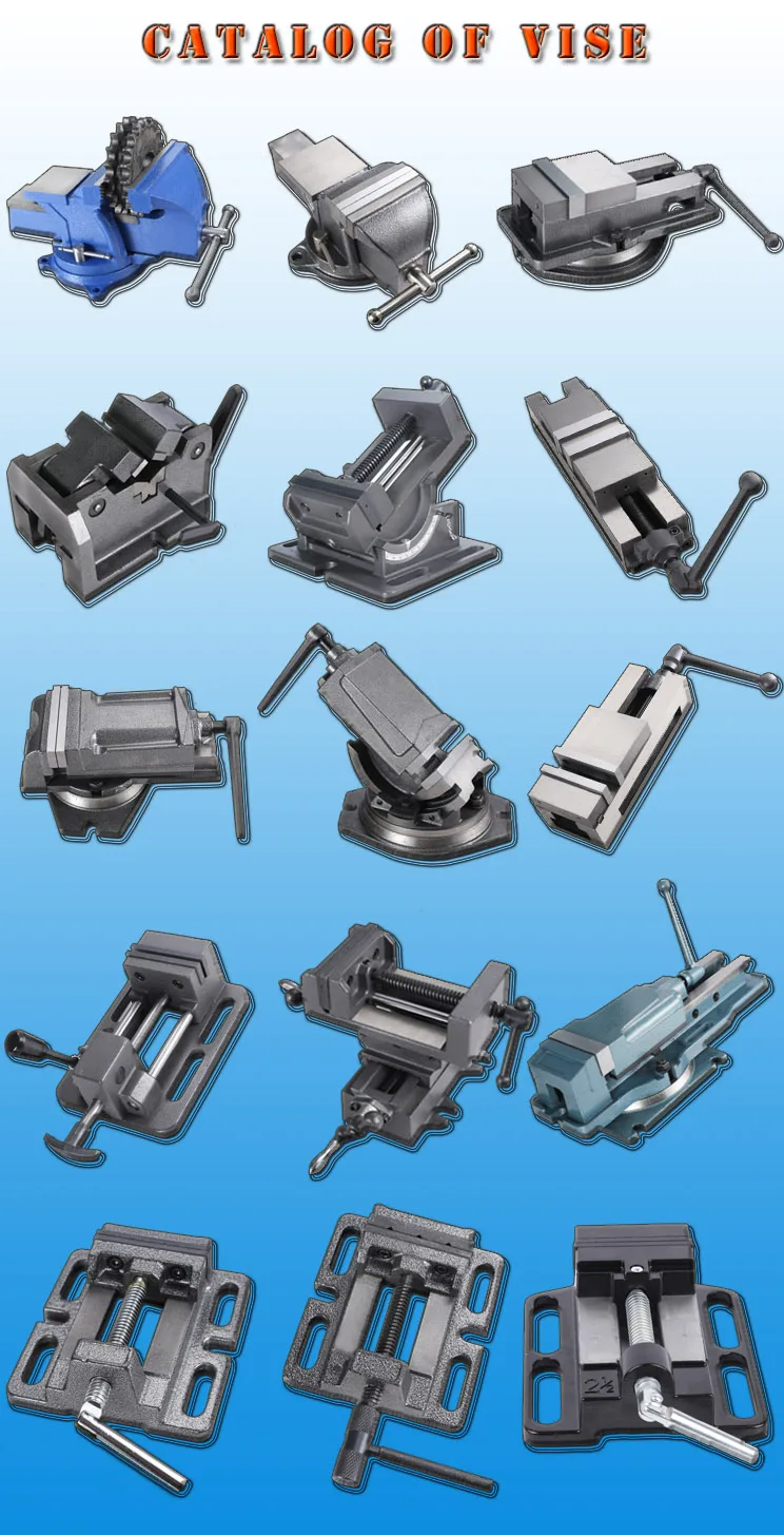 Hantesi Drill Press Precision Cross Slide Vise - 3" to 8"