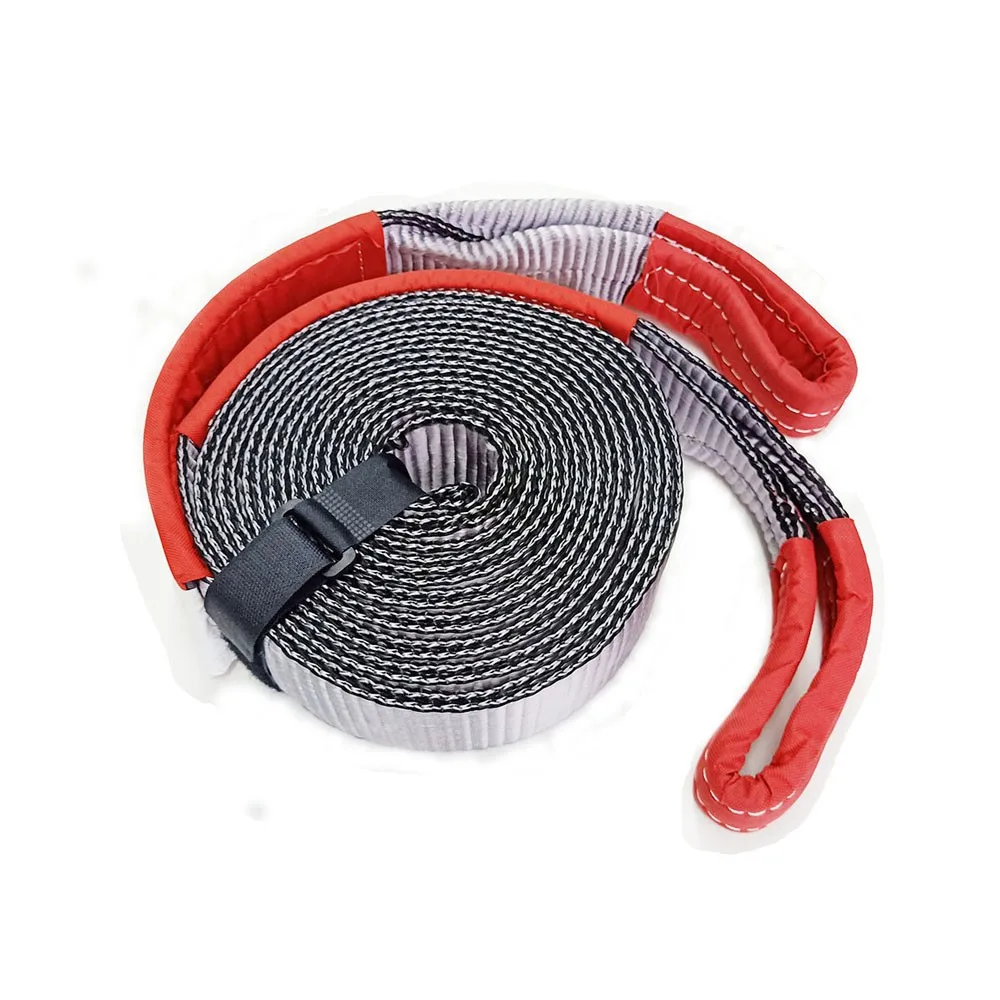 Factory Price Heavy Duty Custom Car Tow Strap Recovery Tow Strap Racing ...