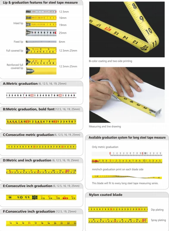 JIS Class 1 Steel Tape Measure - Durable & Precise