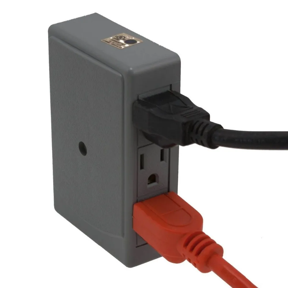 2 Side Entry 6-way Electrical Socket Outlet Splitter In-wall Tap ...