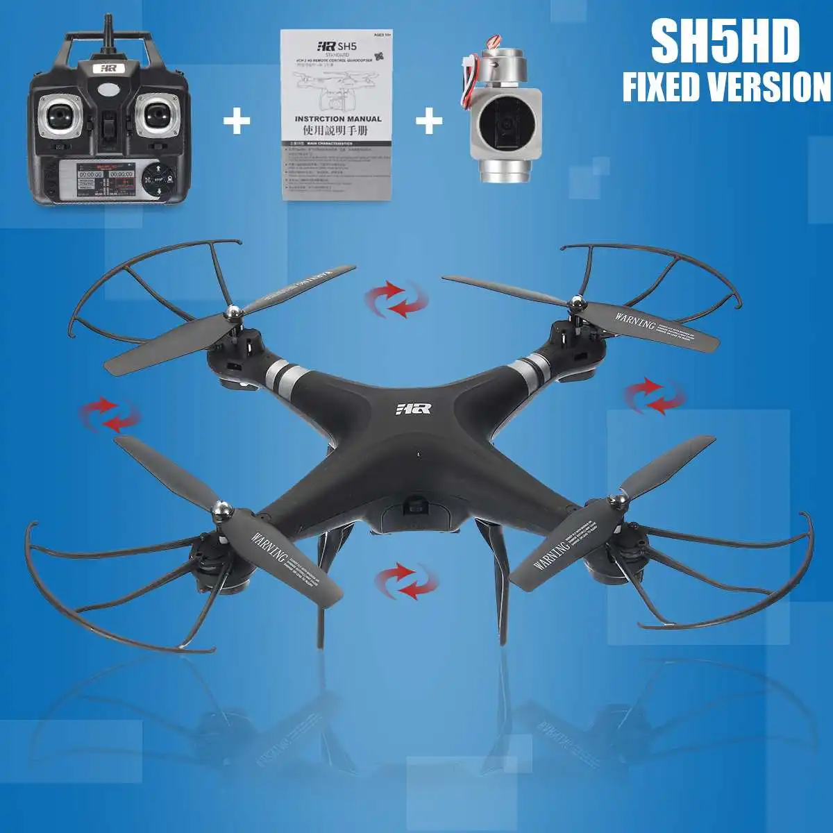 Oem Fpv Rc Helicopter 2.4ghz 4ch 6 Axis Drone 2.0mp H-i Camera ...