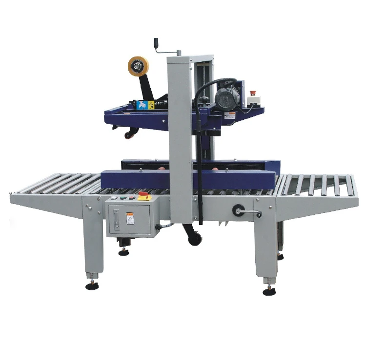 Automatic Case Sealer Machine Seal The Top And The Bottom Of Carton Box ...