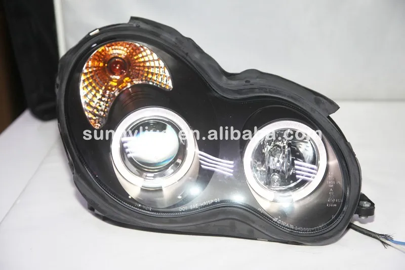 For Benz 2000-2007 Year W203 C63 C200 C230 C280 C300 Led Angel Eyes Led ...