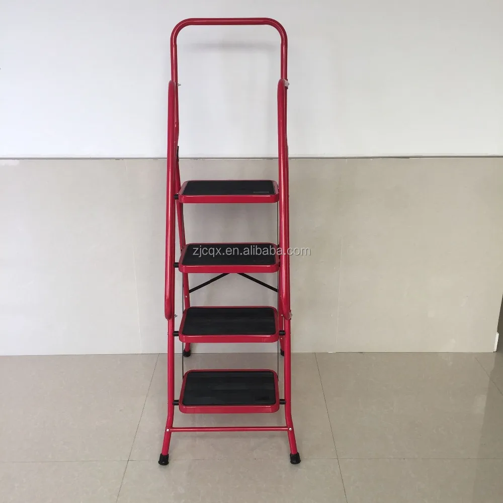 2 Step Stool Folding Ladder Safety Handrail Rail - Buy 2 Step Stool ...