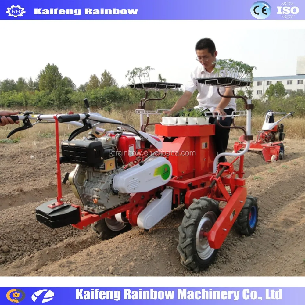 Good Quality Easy Operation Vegetable Transplant Machine Double ...