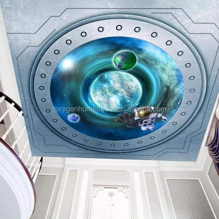 Stretch Ceilings Film Installation - Outer Space UV Print