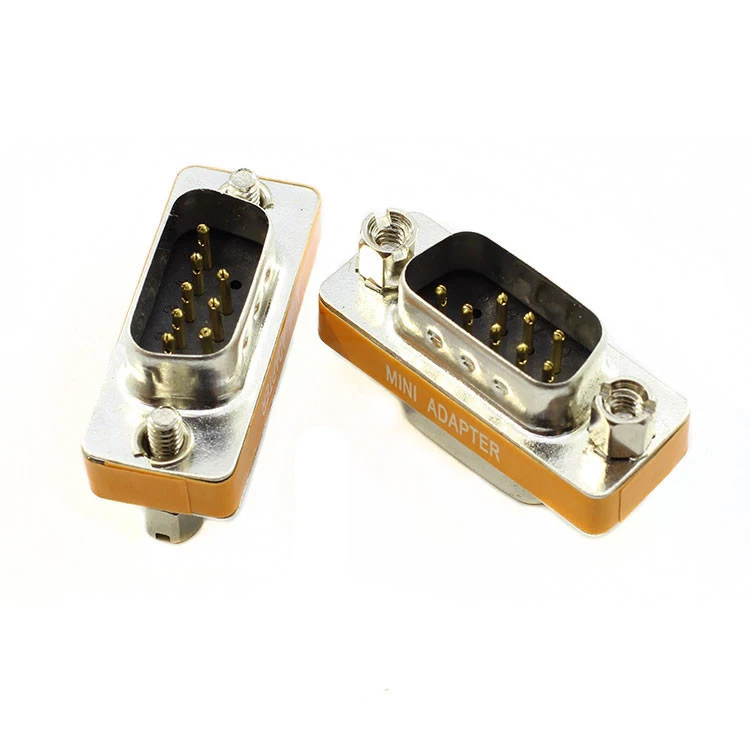 8 Ways DB9 Male to D-sub 9 Pin Female Serial Port Null Modem RS232 ...