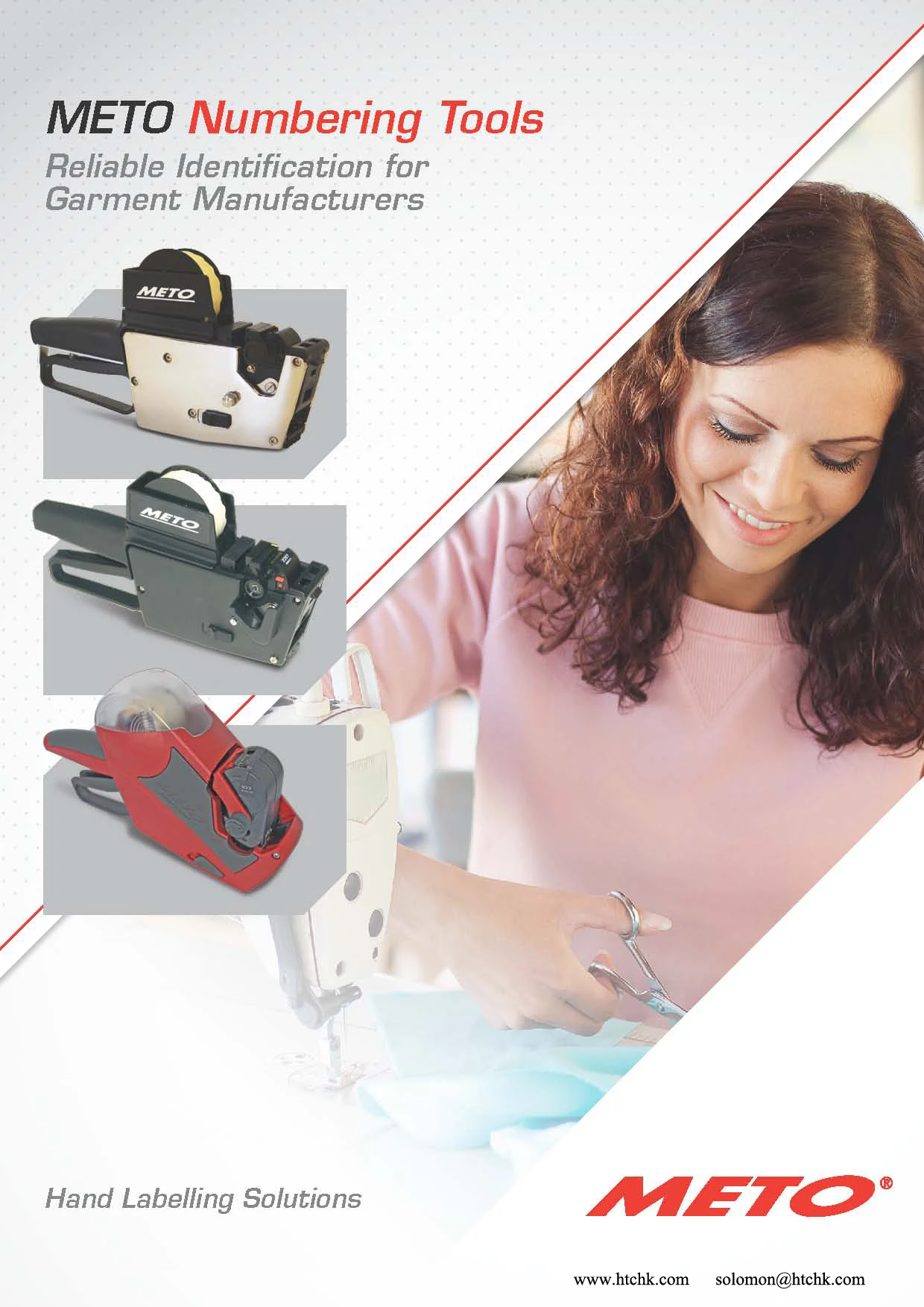 Meto 822pa Numbering Tools Machine For Labelling Stickers On Goods ...