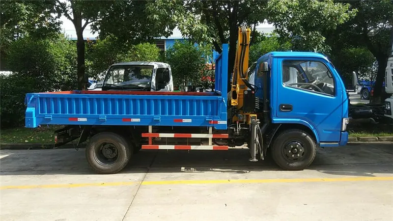 2 Ton 4x2 Mini Hiab Crane Truck With Crane - Buy Truck With Crane,Hiab ...