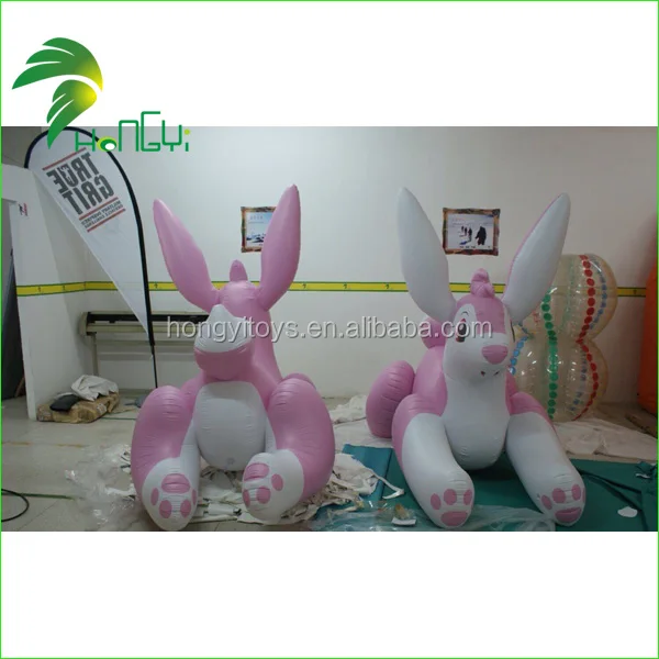 Inflatable Cartoon Pink Rabbit,Inflatable Rabbit From Hongyi Toy - Buy ...