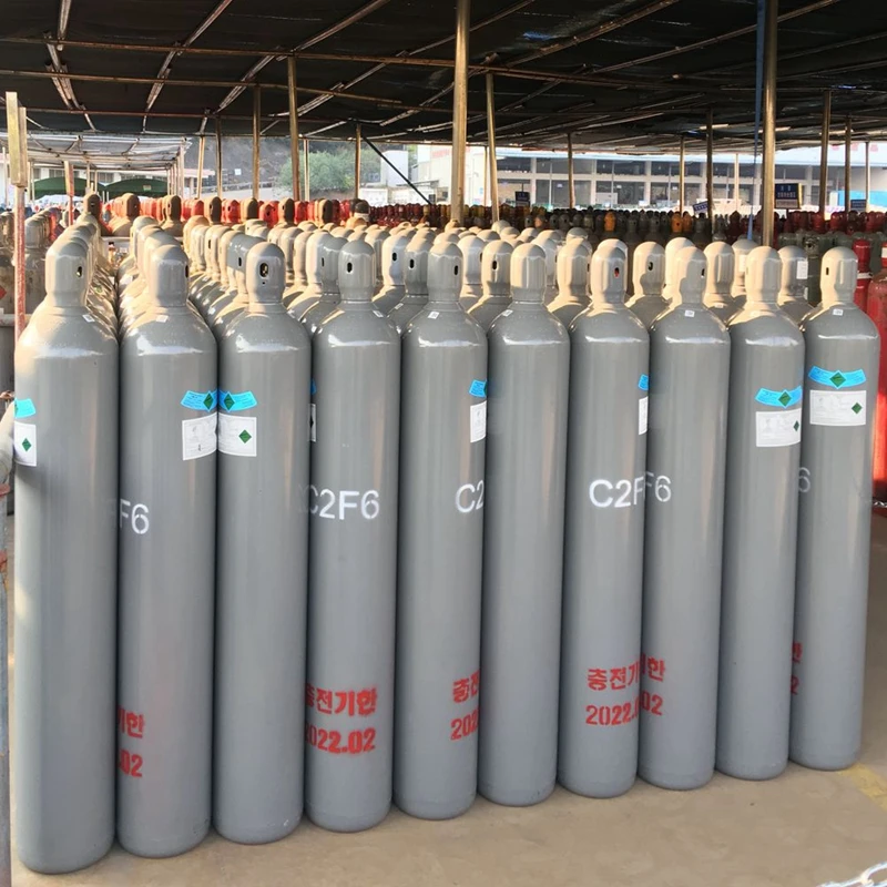 Raw Material Refrigerant Gas C2f6 Hexafluoromethane C2f6 Gas - Buy Gas ...