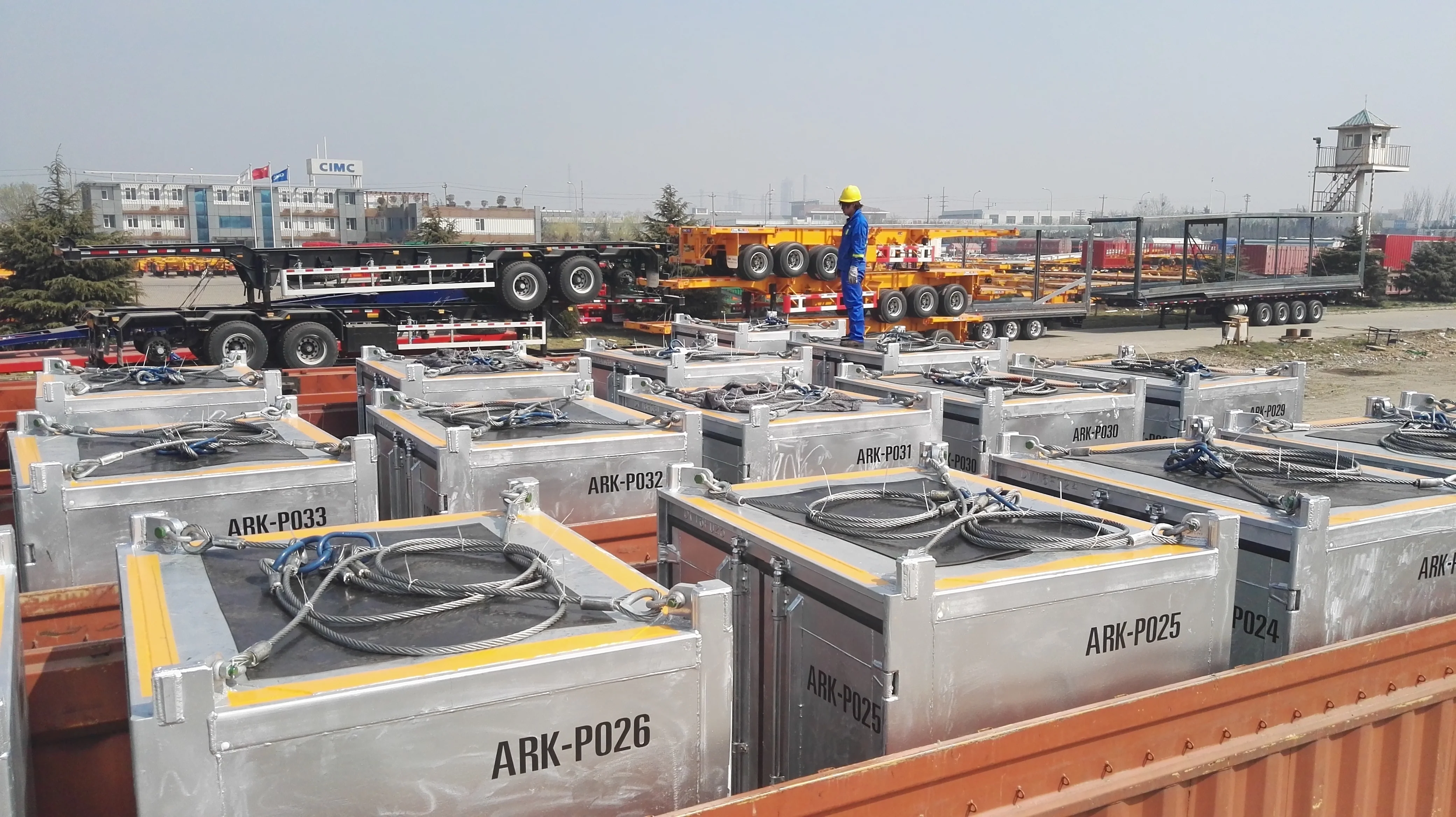 Subsea 10ft Offshore Basket Dry Container With Dnv Certificate - Buy ...