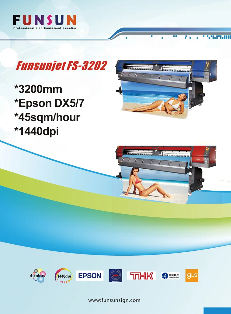 Big Discount Advanced Digital Printer Funsunjet Fs-3202 Large Format ...