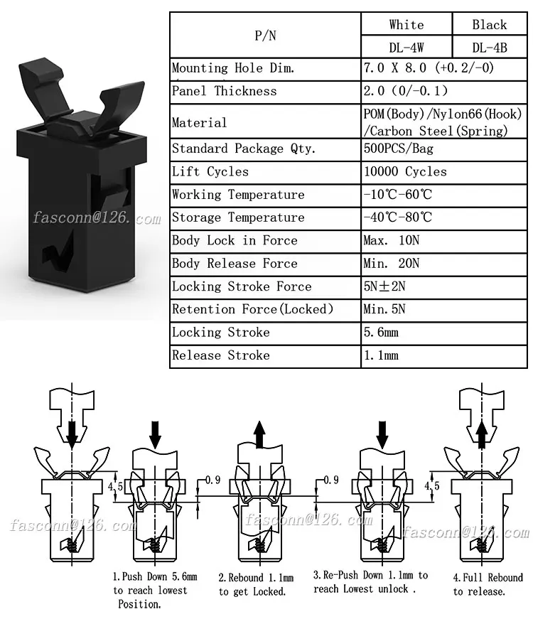 Plastic Small Push Push Latche Switch,Non Magnetic Mini Touch Latch ...