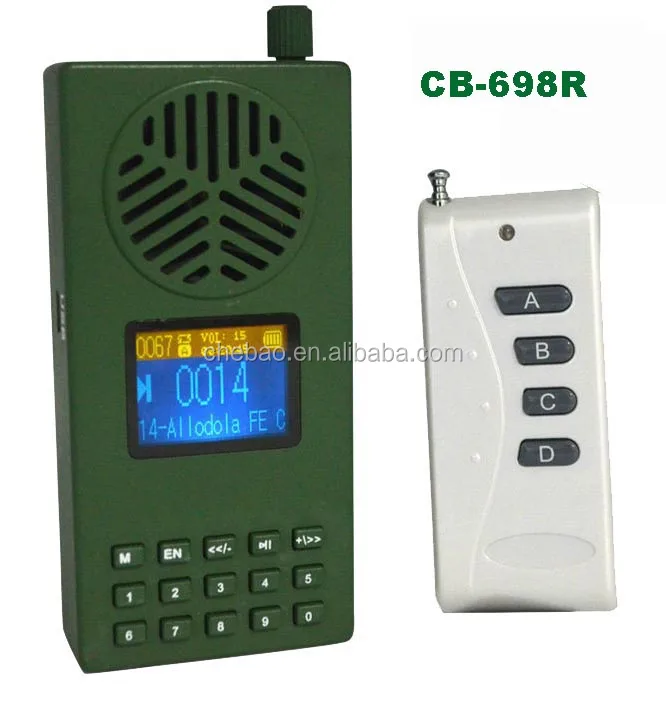 High Quality Hunting Bird Chirping Mp3 Player With Power-off Memory ...