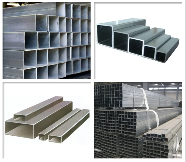 Hollow Section Ms Rectangular Steel Pipe Weight Chart