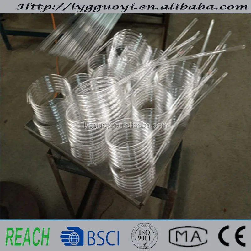 Coil Tube/clear Quartz Glass Coil Tubing/quartz Glass Processing - Buy ...
