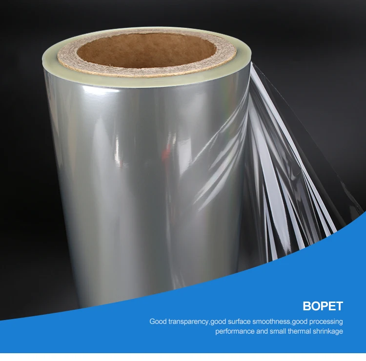 Bopet Film/ Bopp+pet Laminated Film/ Transparent Metalized Plain Bopet ...