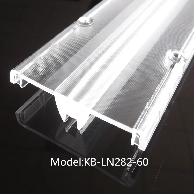 Smd Led Pmma Linear Lens In Double Asymmetric Angle - Buy Smd Led ...
