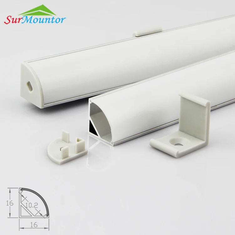 Hot Sale Cabinet Light L Shape Light Channel Triangle Corner Led ...