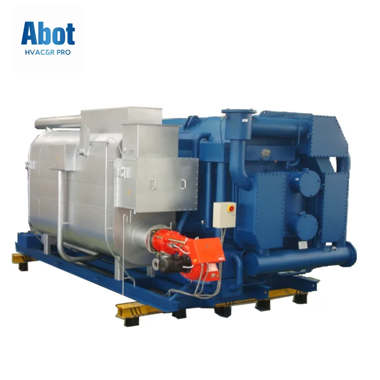 Flue Gas /steam Type Libr Absorption Chiller/heater - Deepblue ZX-35