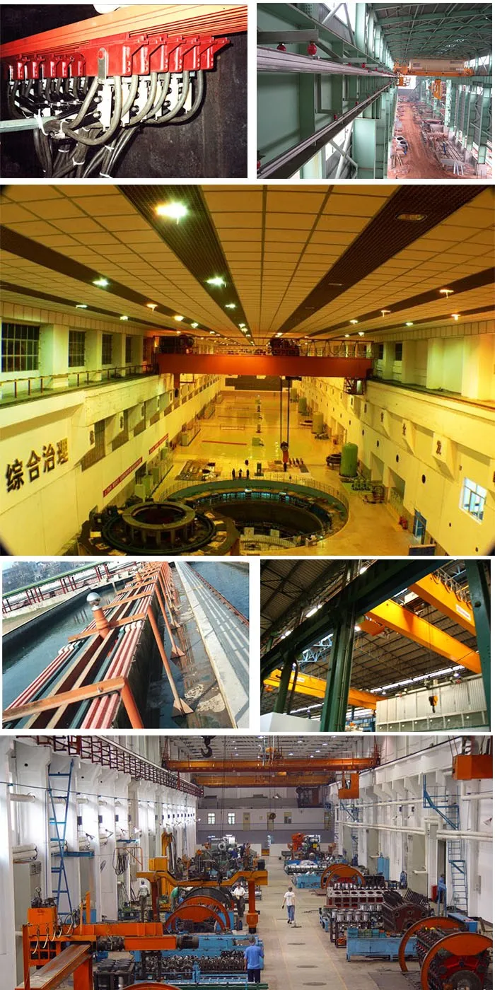 MARCH Powered Enclosed Conductor Busbar for Crane Rails