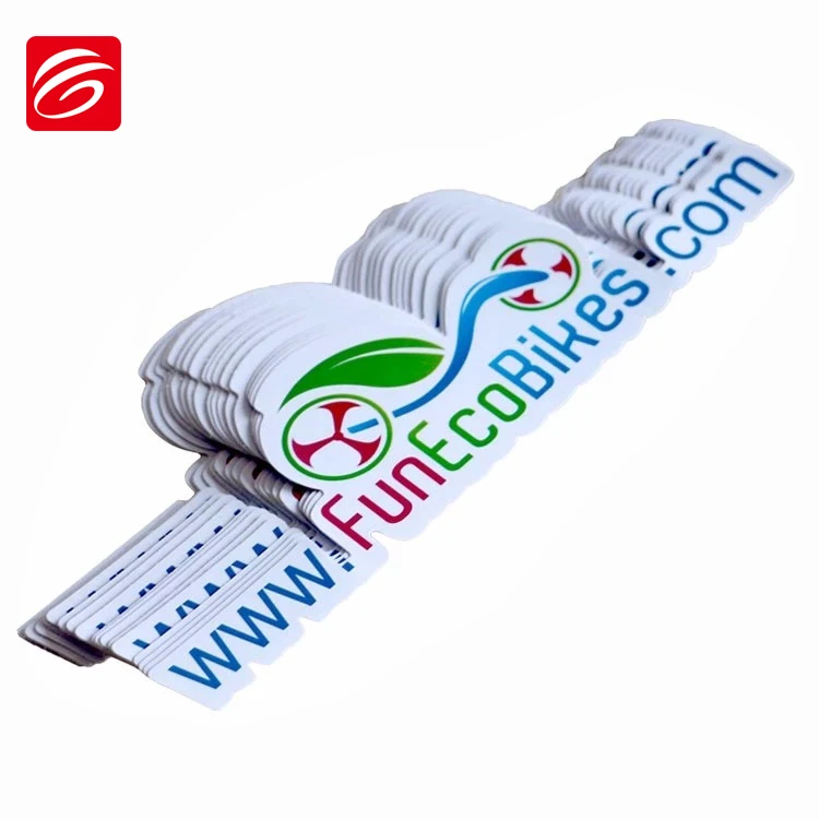 Printed Adhesive Rectangle Label Sticker Glossy Lamination,Die Cut ...