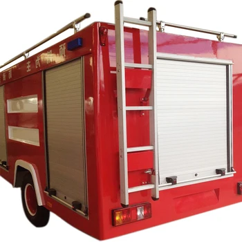 Custom Aluminum Alloy Folding Fire Truck Back Step Rear Ladder - Buy ...