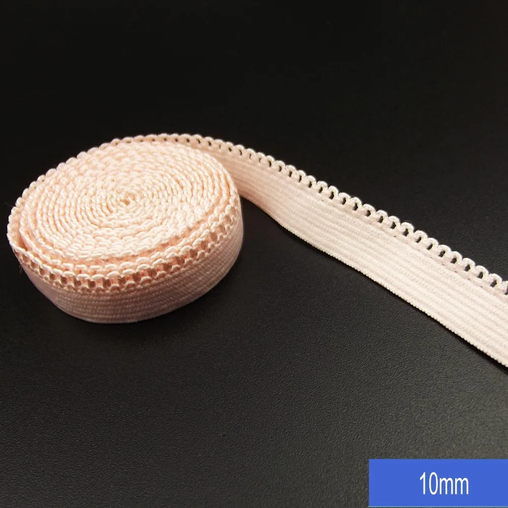 10mm High Quality Soft Braid Bra Elastic Band - Buy Soft Elastic Band ...