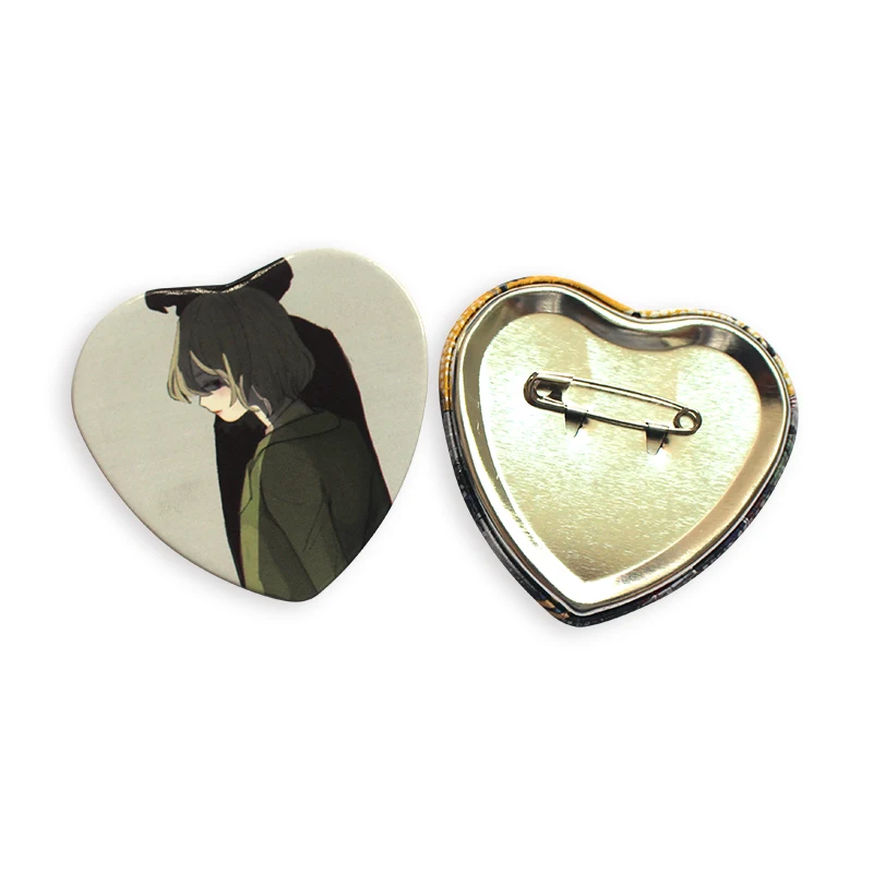 Wholesale Cartoon Metal Badge Heart Shaped Badges| Alibaba.com
