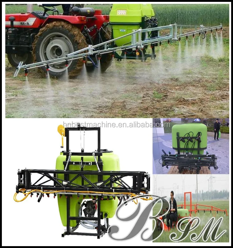 Tractor Boom Sprayer Air Blast Sprayer Agriculture Orchard Sprayer With ...