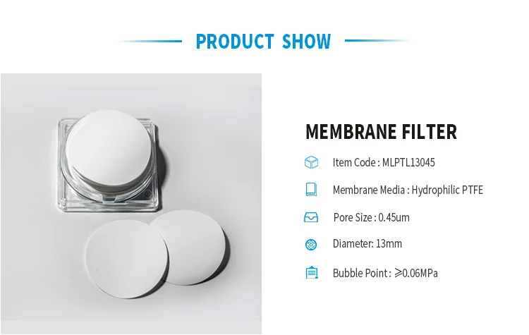 Lab Ptfe Micropore Membrane Filter Microfiltration Membrane Prices ...