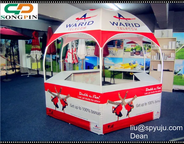 Custom Printing Collapsible Design Catering Display Outdoor Food Kiosk ...
