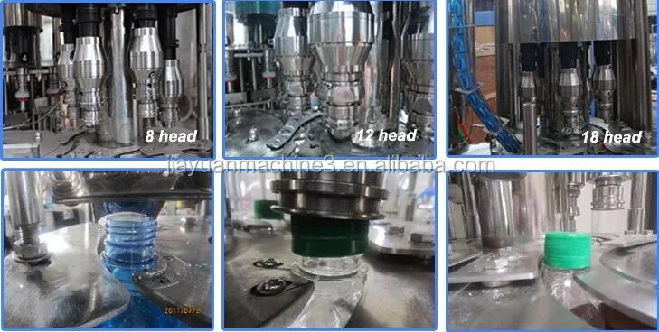 Mineral Water Refilling Machine 4 In 1 Plc Control - Buy Mineral Water ...