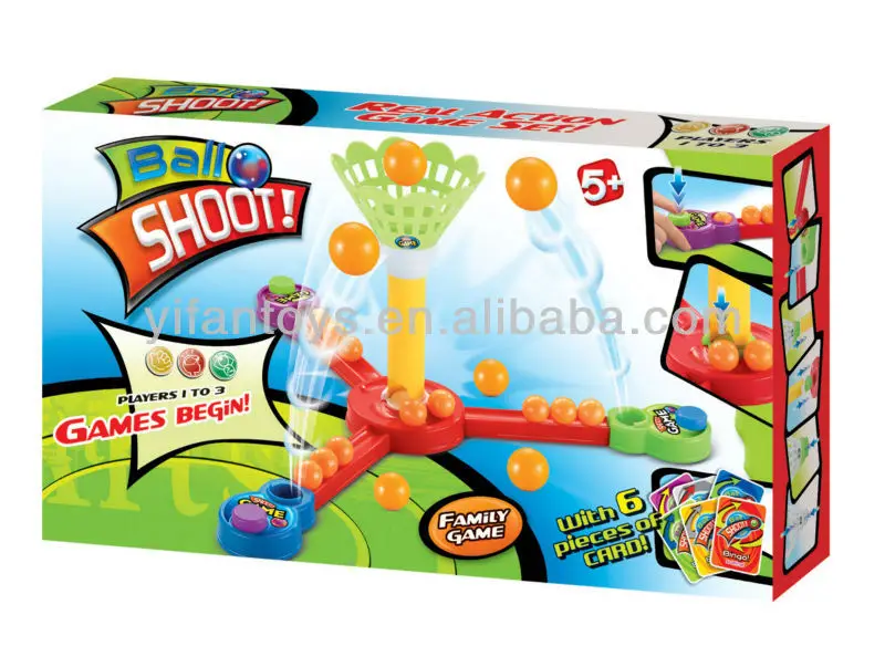 Plastic Pinball Cup Combination Ball Shoot Game - Kids Toys