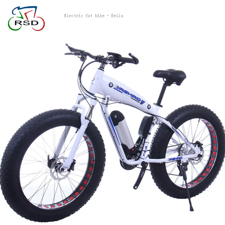 Bicystar Elektrikli Bisiklet 2017,26 "500 W Lityum Pil Fat Tire Elec ...