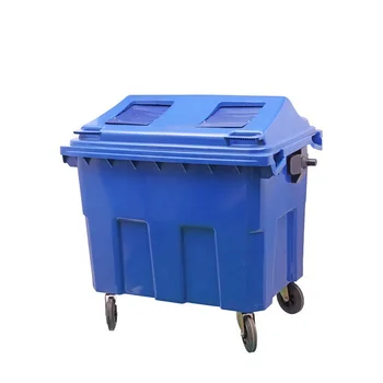 Customized 660 Liter Plastic Outdoor Odorless Commercial Kitchen Mobile ...