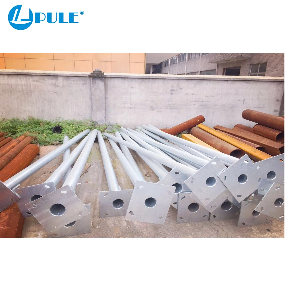 Safety Flag Pole Traffic Sign Post Road Signs Steel Poles - Buy Traffic ...