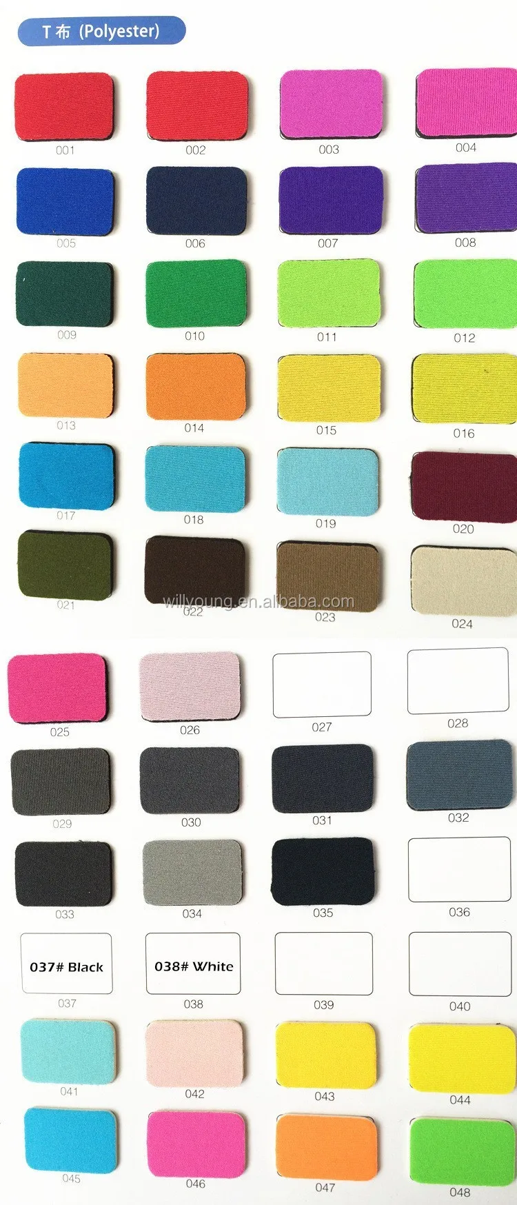 Different Color On The Sides Neoprene Fabric 2mm Black Composite Two ...