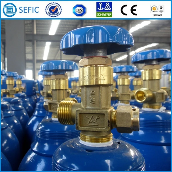 40l High Pressure Seamless Steel Sf6 Gas Cylinder With High Purity 99. ...