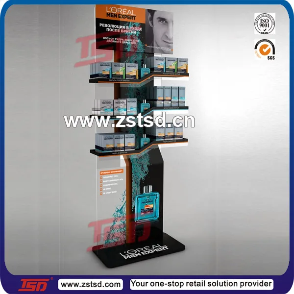Custom Retail Store Promotion Advertising Stand,Skin Care Display Stand ...